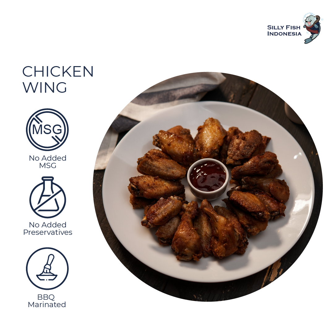 Chicken Wing BBQ Marinade – Silly Fish Indonesia